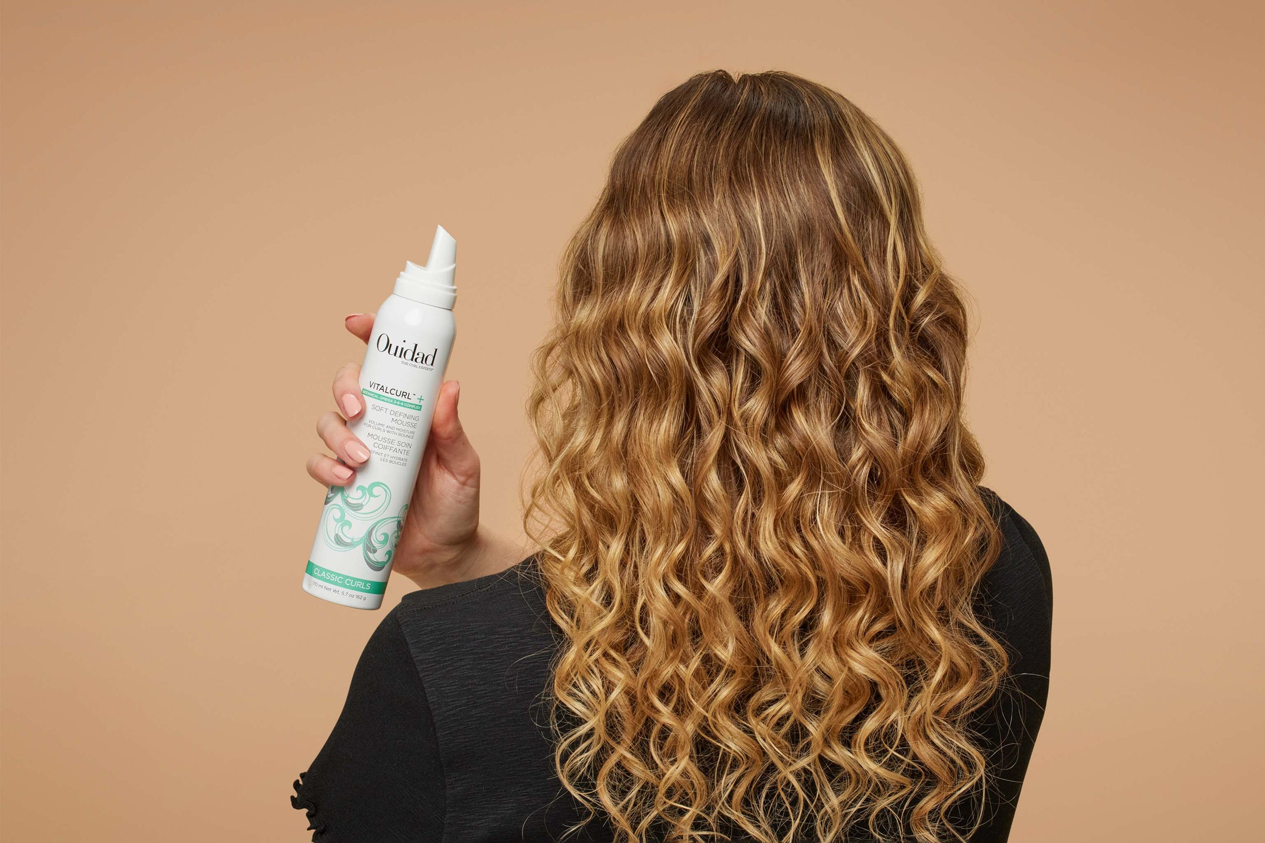 VitalCurl®+ Soft Defining Curly Hair Mousse | Ouidad
